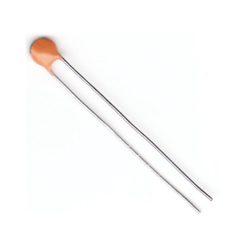 4 pezzi - Condensatori Ceramici Radiali 470pF 50V passo 2,5mm