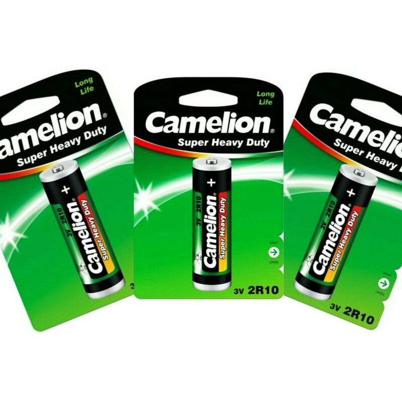 PILA TORCETTA ZINCO / CLORURO 3V 2R10 2R10S per vecchi tester ICE 680R ...